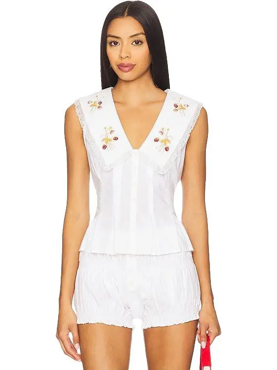 Lpa Evelyn Top - White