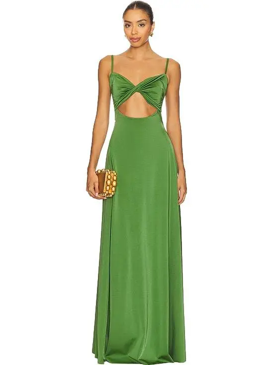 ANCORA Serenita Maxi Dress - Green