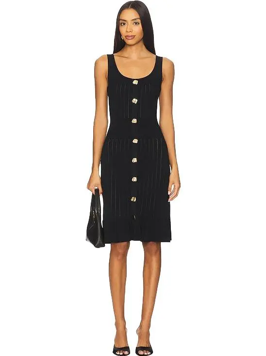 Herve Leger Maggie Knit Dress - Black