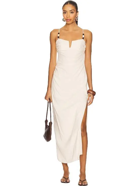SEVEN WONDERS Marianna Midi Dress - Cream