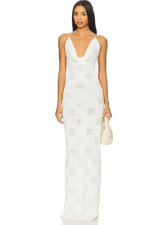 ASTA RESORT Klara Maxi Dress - Salt