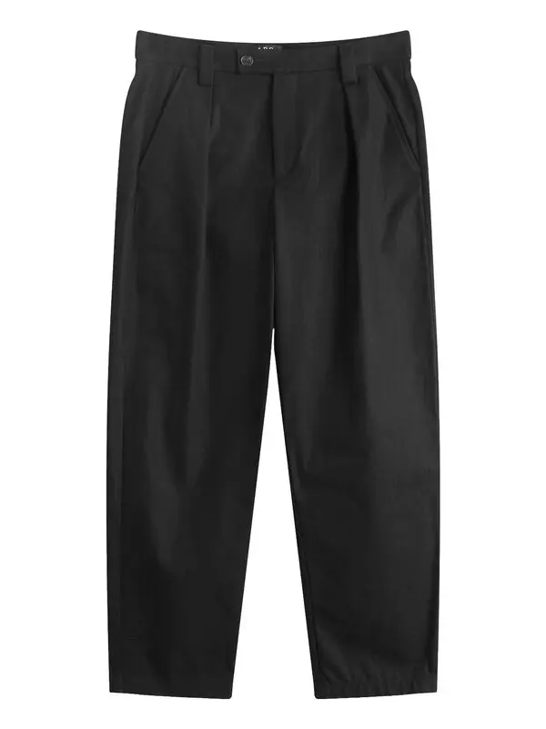 A.p.c. Renato Pleated Trousers - Black