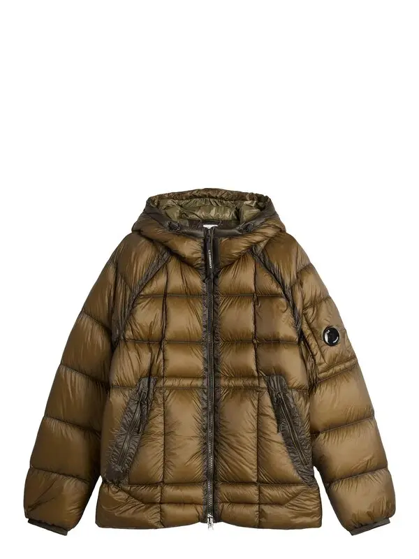 C.P. COMPANY Dd-shell Hooded Jacket - Ivy Green