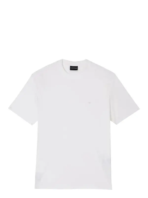 Emporio Armani Eagle-logo T-shirt - White