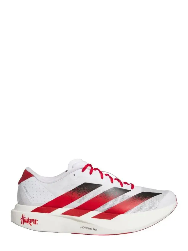 Adidas Ncaa X Adizero Evo Sl 'nebraska' Sneaker - White