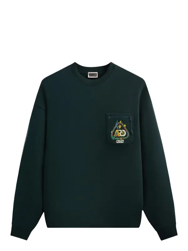 Kith For Columbia Garden Of Life Nelson Crewneck - Green