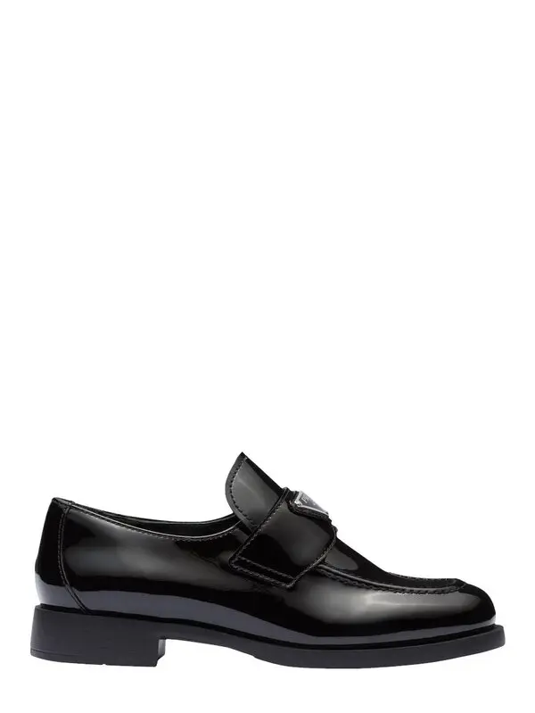 Prada Patent Leather Loafer - Black