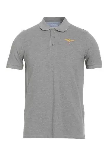 AERONAUTICA MILITARE Polo Shirt Size Cotton - Grey