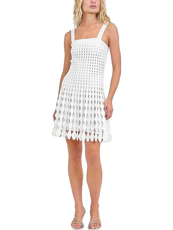 Simkhai Louna Mini Dress - Ivory