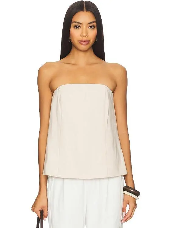 FAVORITE DAUGHTER Olivia Bustier Top - French Oak