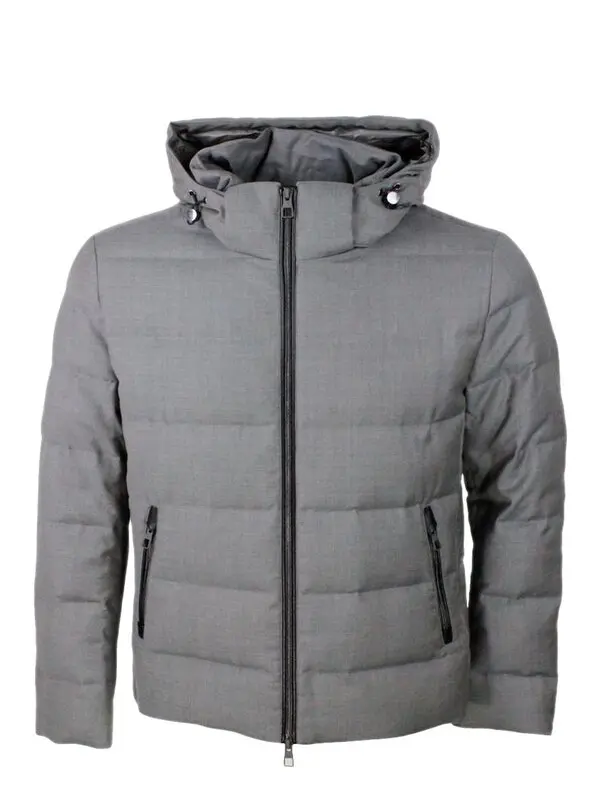 MONTECORE Wool Down Jacket - Grey