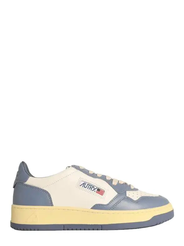 AUTRY Medalist Low Leather Sneakers - White