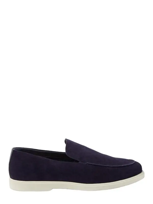 Frescobol Carioca Miguel Suede Loafers - Blue