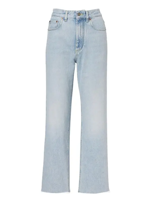 Valentino Garavani Mid-rise Flared Jeans - Blue
