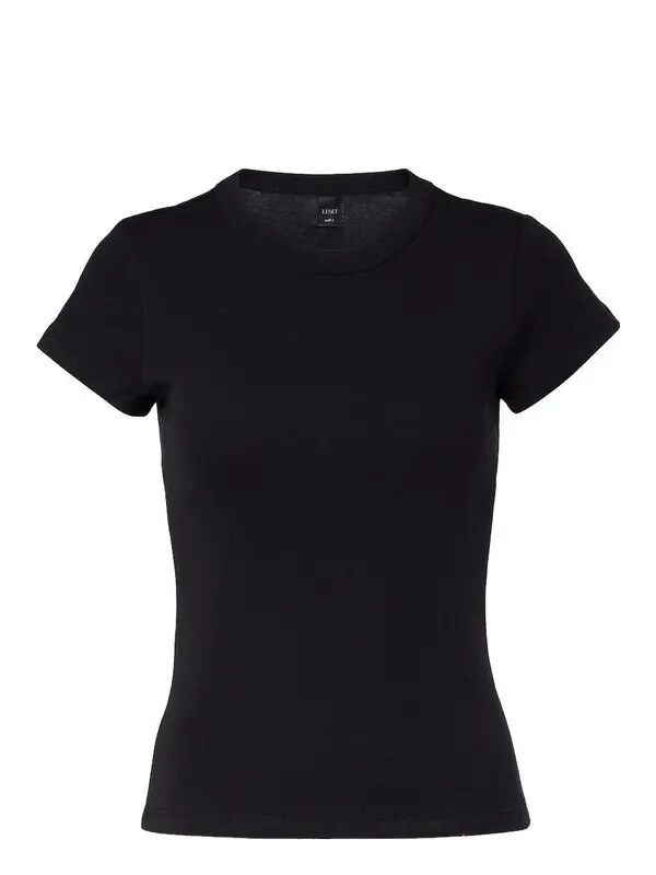 LESET Nando Cotton Jersey T-shirt - Black