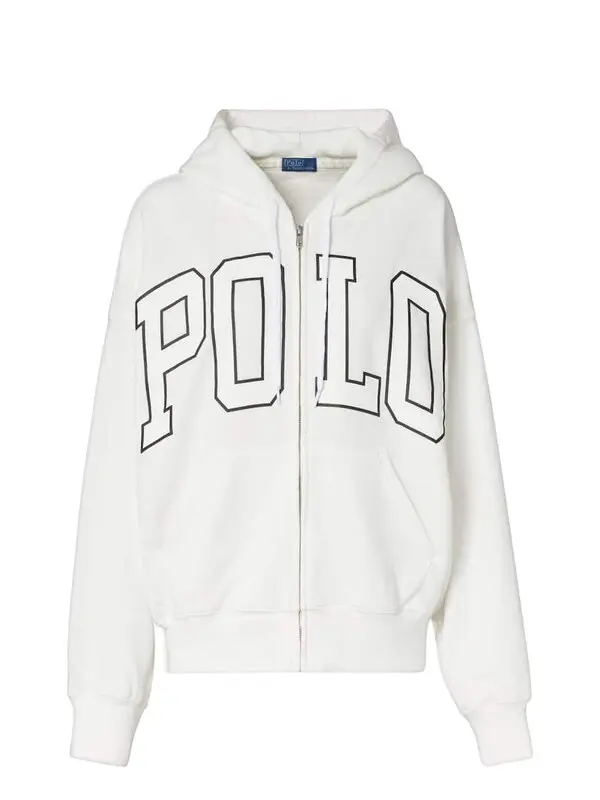 Polo Ralph Lauren Cotton-blend Hoodie - White