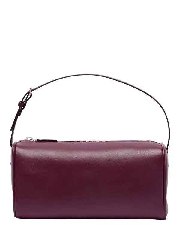 THE ROW 90's Mini Shoulder Bag - Burgundy
