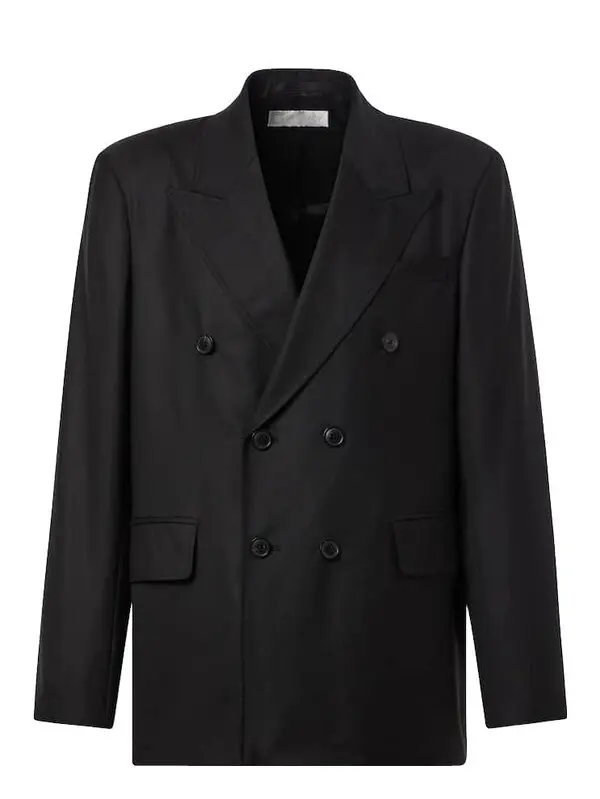 Our Legacy Unconstructed Wool Blazer - Black