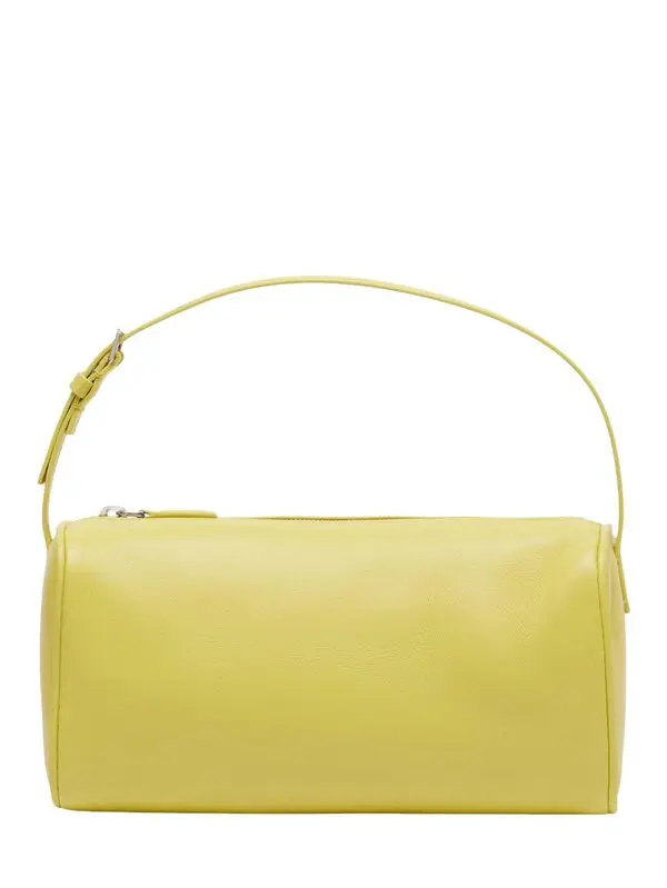 THE ROW 90s Leather Shoulder Bag - Yellow