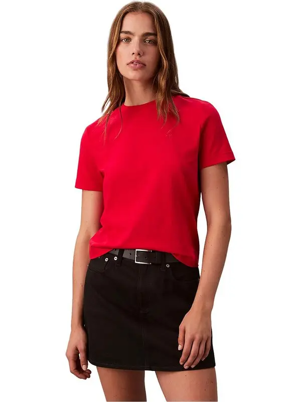 Calvin Klein Archive Logo T-shirt - Deep Peony