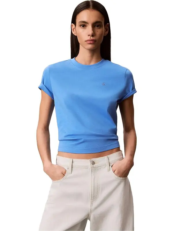 Calvin Klein Archive Logo T-shirt - Marina