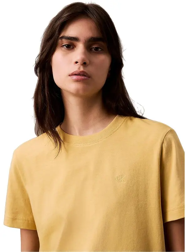 Calvin Klein Archive Logo T-shirt - Muted Lime