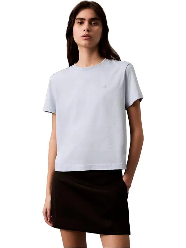 Calvin Klein Archive Logo T-shirt - Niagara Mist