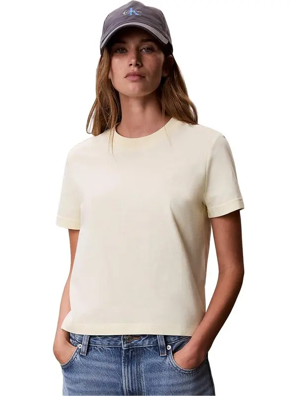 Calvin Klein Archive Logo T-shirt - Pear Sorbet