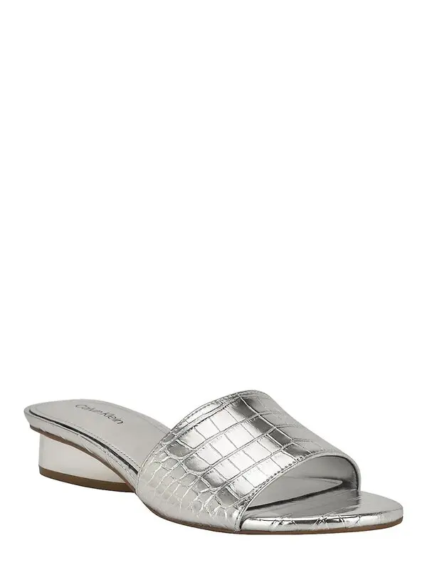 Calvin Klein Kimmie Sandal - Silver