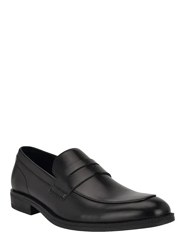 Calvin Klein Jay Leather Dress Shoe - Black