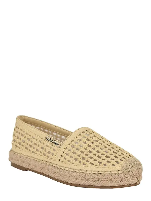 Calvin Klein Presley Espadrille - Natural