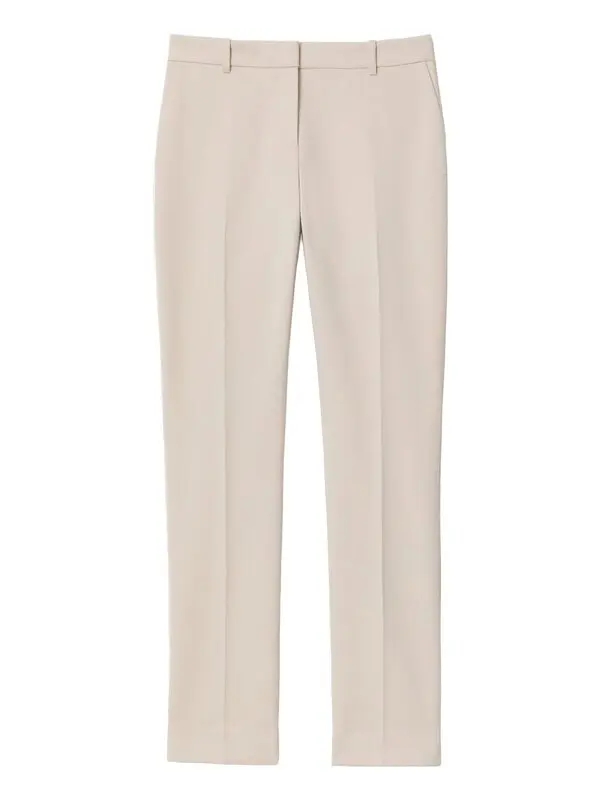 Lafayette 148 New York Petite Manhattan Ankle Pant - Pearl