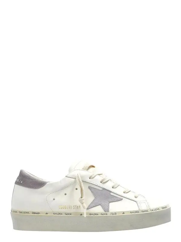 GOLDEN GOOSE Hi Star Sneakers - White
