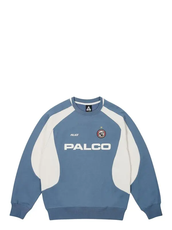PALACE Pro Team Palco Crewneck - Blue