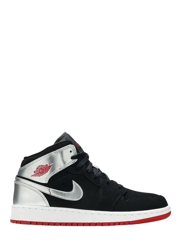 JORDAN 1 Retro Mid Sneakers - Black
