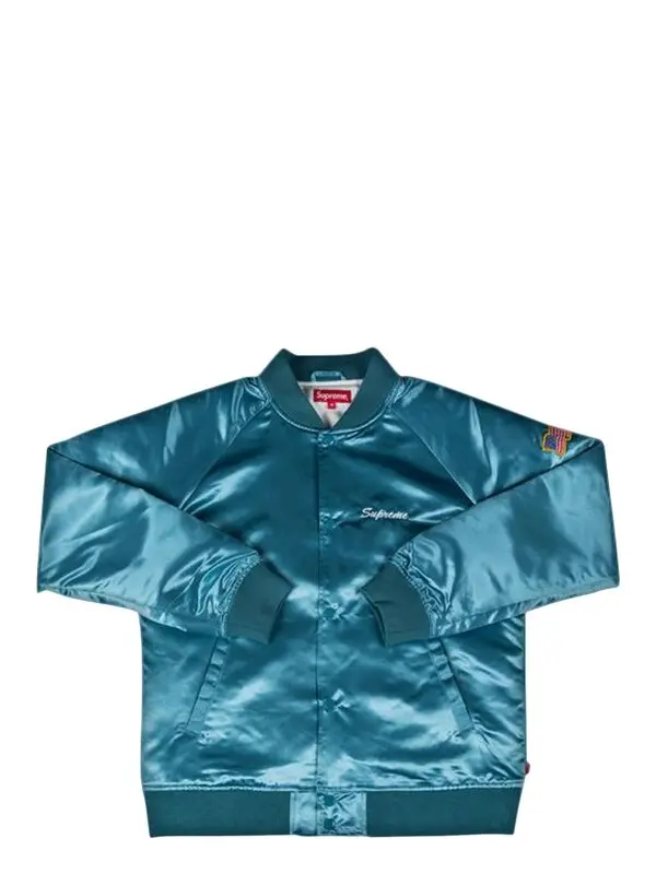 Supreme Betty Boop Satin Club Jacket - Blue