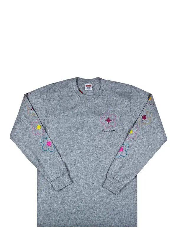 Supreme Been Hit Long-sleeve Tee - Grey