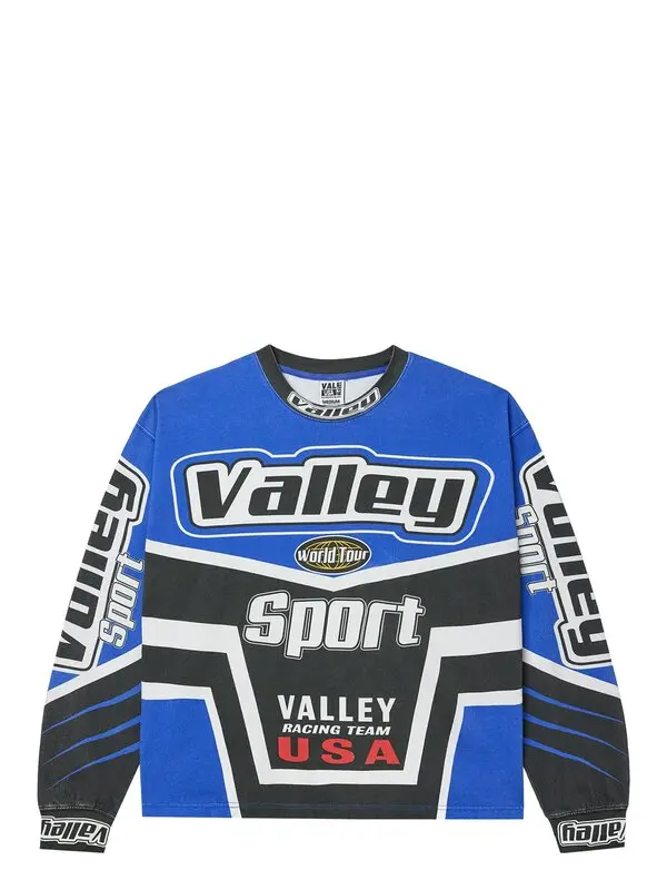 VALE FOREVER Long-sleeve T-shirt - Blue