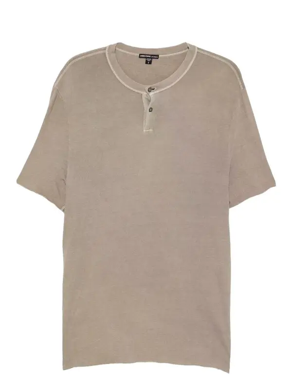 JAMES PERSE Short-sleeved T-shirt - Neutrals