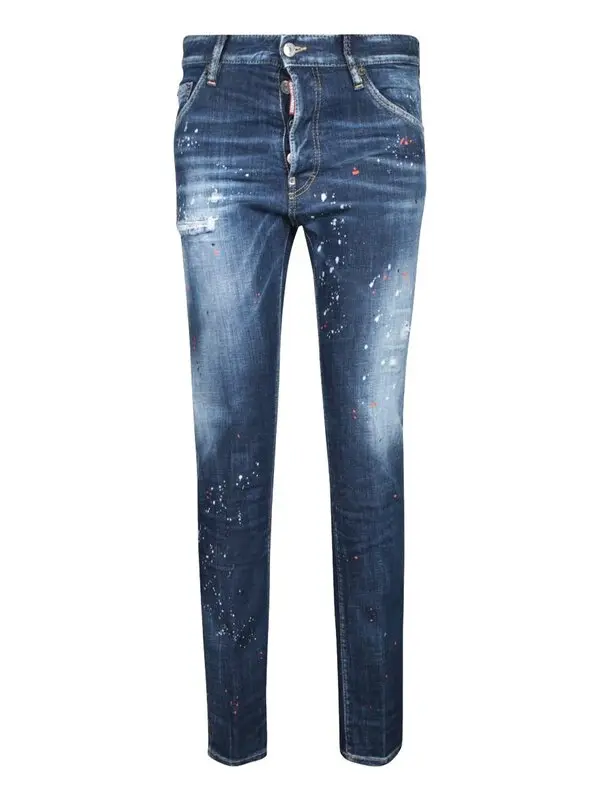 Dsquared2 Low-rise Slim Jeans - Blue