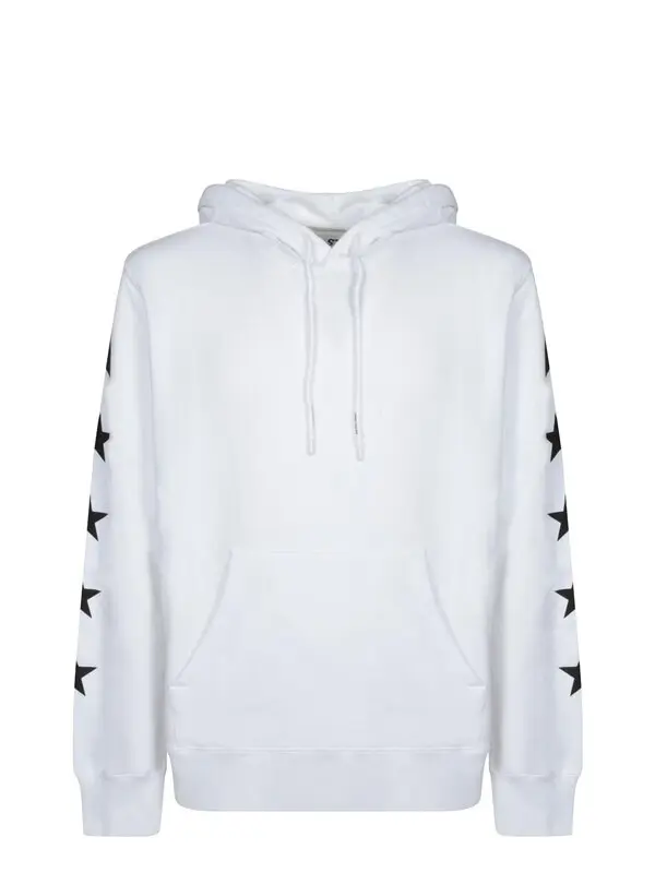 Golden Goose Hooded Sweatshirt - White