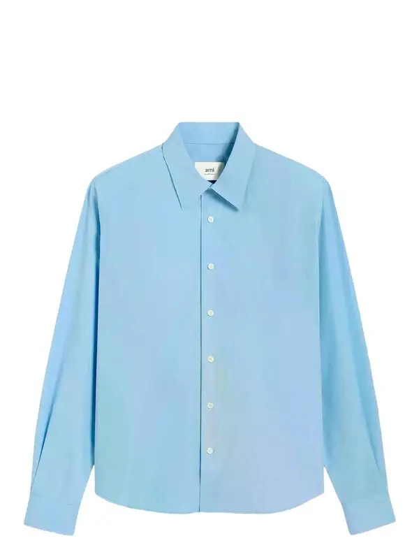 Ami Cotton Shirt - Blue