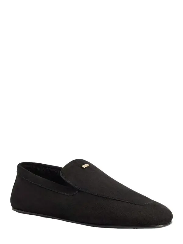 GIUSEPPE ZANOTTI Gz Driver Suede Loafers - Black