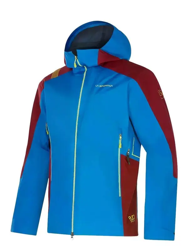 LA SPORTIVA Hooded Color-block Jacket - Blue