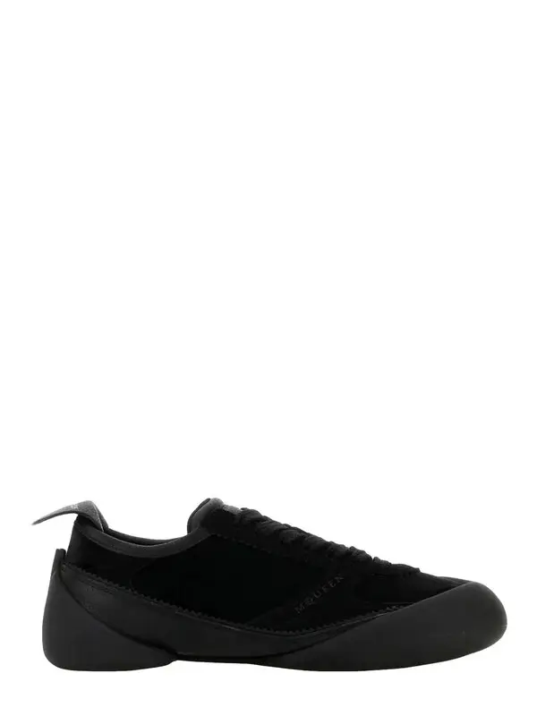 Alexander McQueen Suede Sneakers - Black