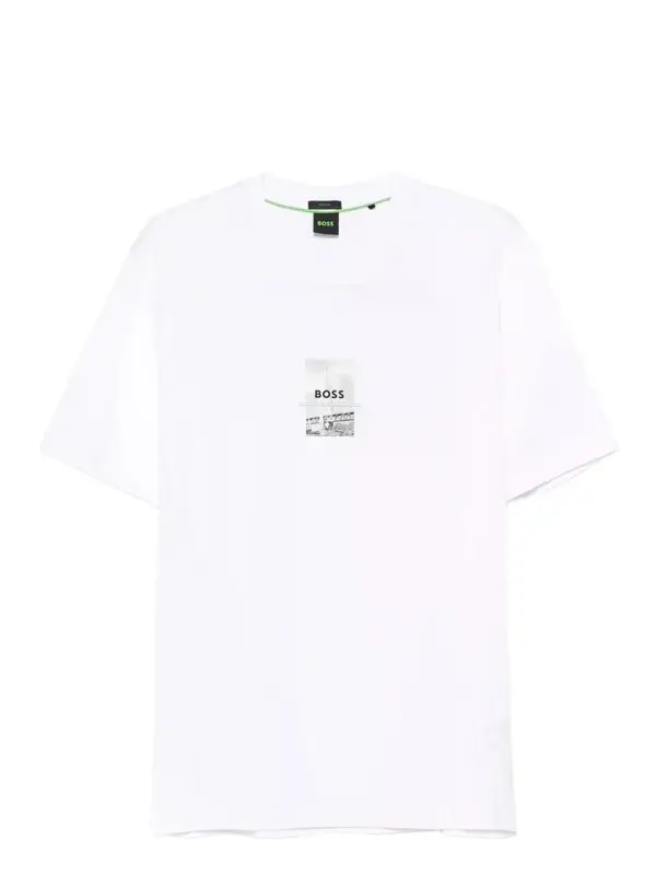 BOSS Graphic-print T-shirt - White