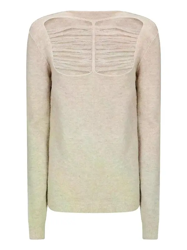 Rick Owens Open-back Sweater - Neutrals