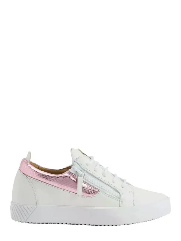 GIUSEPPE ZANOTTI Gail Leather Sneakers - White