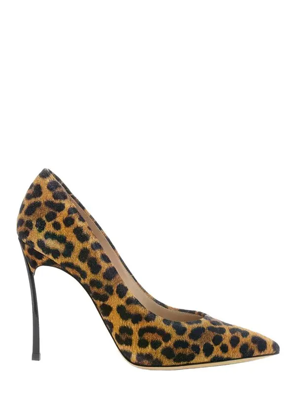 Casadei Malesia Leopard-print Stiletto Pumps - Neutrals