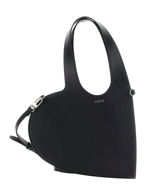 Coperni Mini Heart Tote Bag - Black